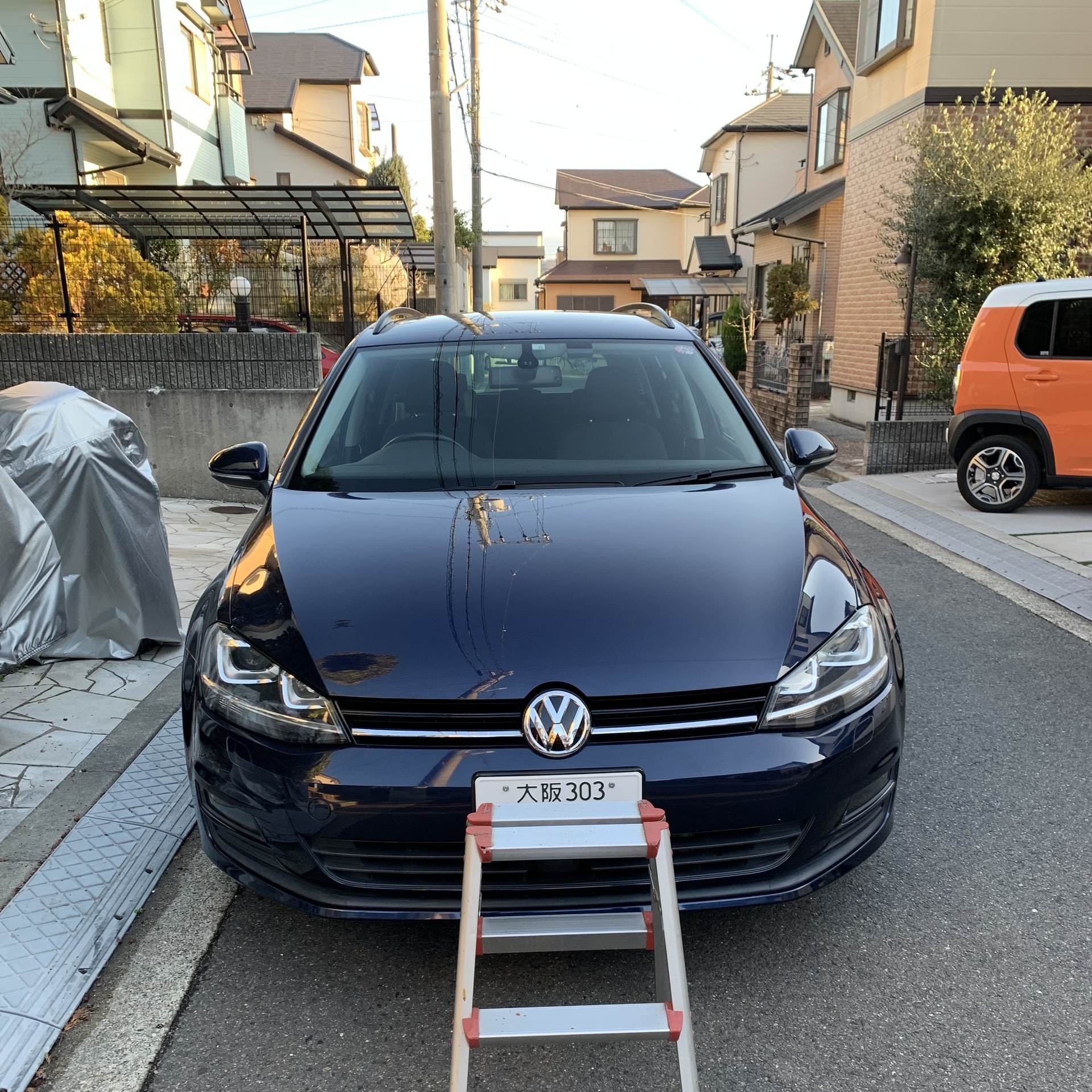 5週間振りの洗車: またがり隊 No. 66